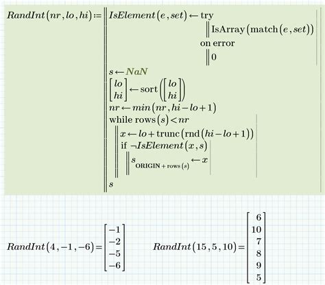 solved random unique integers problem ptc community