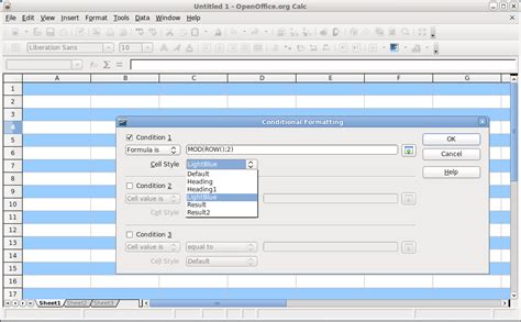 How To Quickly Apply Color Schemes To A Spreadsheet With OpenOffice Or LibreOffice Free As In