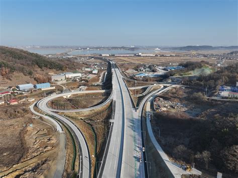 아산시 서부내륙고속도로 개통 10일 낮 12시부터 영인ic 운영