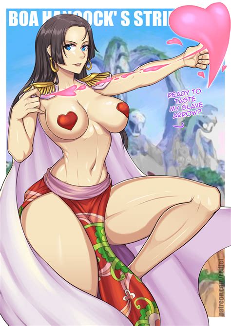 Rule 34 1girls Arrow Projectile Big Breasts Black Hair Blue Eyes Blue Sky Boa Hancock