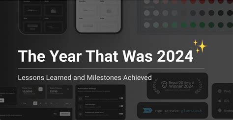 Gluestack On Linkedin Opensource Newyear Happynewyear Milestones React Reactnative