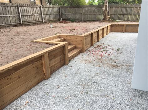 How To Build A Timber Sleeper Retaining Wall Design Talk