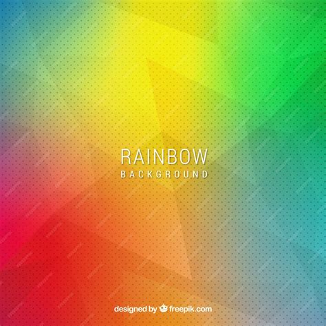 화려한 무지개 배경 무료 벡터