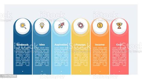 비즈니스 인포그래픽 6 단계 옵션 섹션 배너 벡터 템플릿입니다 0명에 대한 스톡 벡터 아트 및 기타 이미지 0명 6 개념