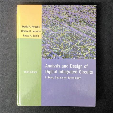 Analysis And Design Of Digital Integrated Circuits Hodges David Jackson Horace Saleh Resve