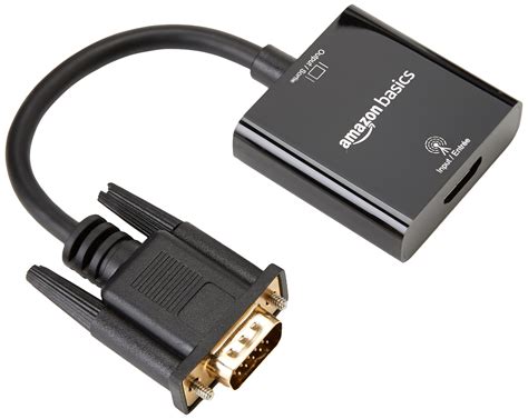 Vga To Hdmi Amazon Basics Gold Plated Hdmi Female To Vga Male