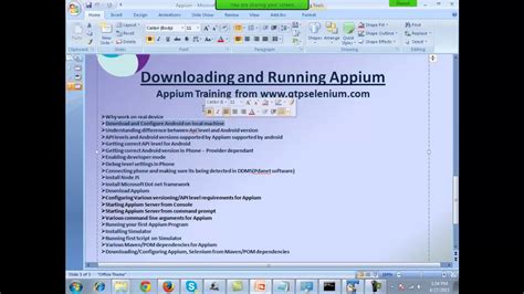 Appium Mobile Testing Tutorial Installing Appium Part 2 Youtube
