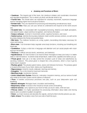 Basta Nervous System INTRODUCTION TO NERVES AND THE NERVOUS SYSTEM