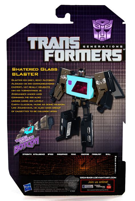Transformers Generations Shattered Glass Blaster By Giga Bash On