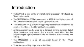 TMS320C6X Architecture PPTX