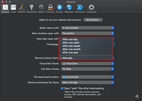 How To Automatically Clear Browsing History In Safari