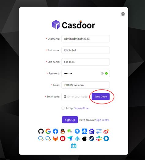 Frontend Send Code In Signup Page Should Be Gray And Spining Immediately After Clicking