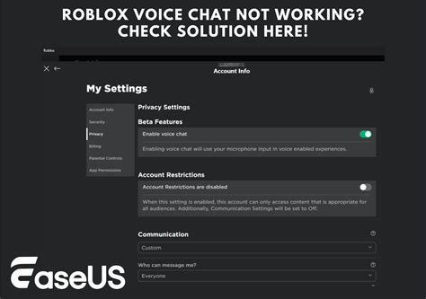 Why Wont My Roblox Voice Chat Work Simple Fixes