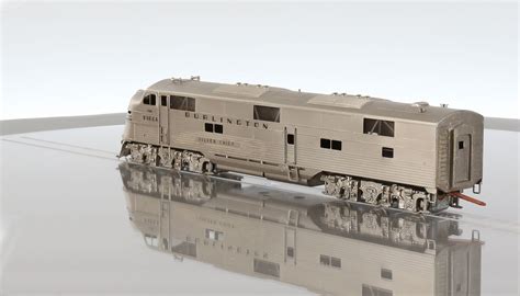 Ho Scale Brass Model Hallmark Cbandq Emd E5a E5b Set Custom