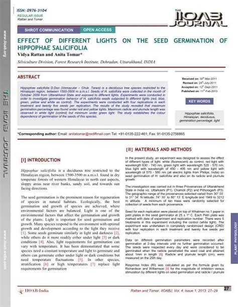 Subject Classification Example The Iioab Journal