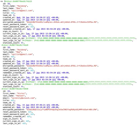 Ruby On Rails What Is Difference Between Selecting Users And Selecting Each Individual