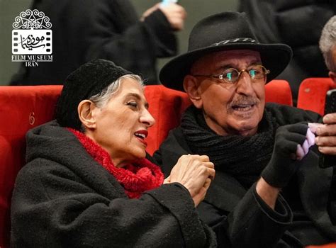 عکسزوج محبوب سینما به تماشای فیلم ابراهیم حاتمی‌کیا نشستند