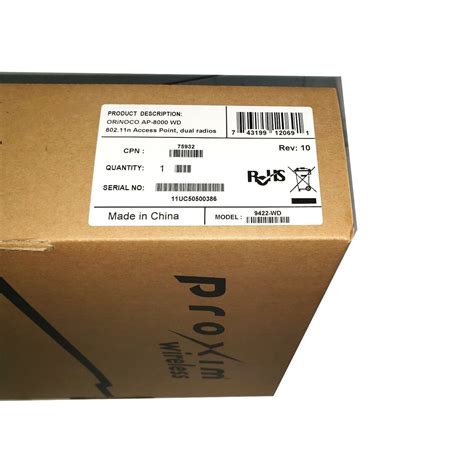 Proxim Wireless Orinoco Access Point Ap 8000 Wd 802 11n Access Point Dual Radios Adhesive Networks