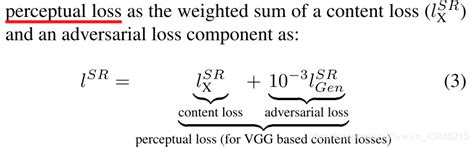 how the weights of different loss functions affect performance of the network in gan based sisr