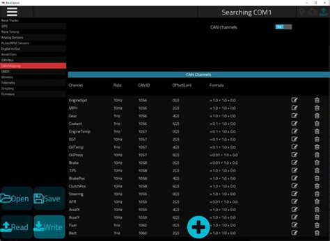 AIM Integration CAN Mapping Autosport Labs