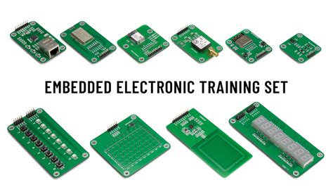 Embedded Electronic Training Set Comprises Of Many Modules Electronics Lab