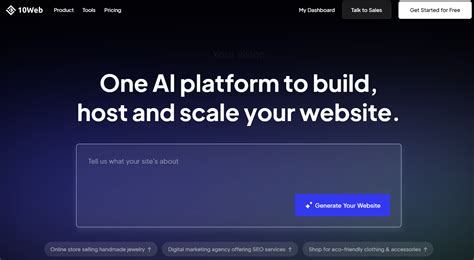 10web your ultimate website building solution simplify ai tools