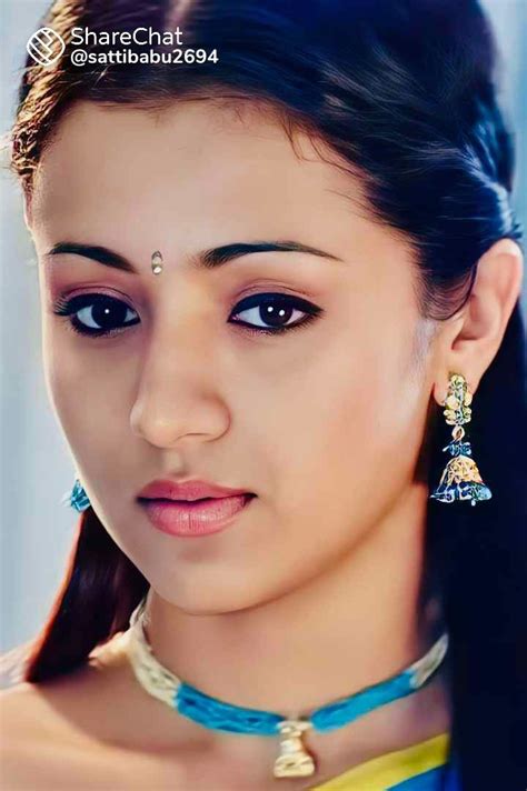 Pin By Raghu Govindan On Darling Trisha Krishnan Actress Hairstyles