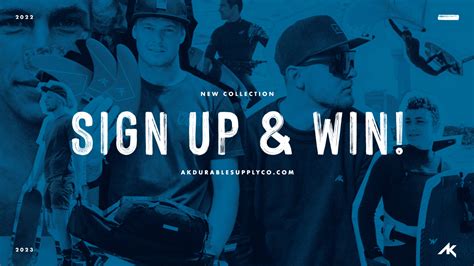 Sign Up And Win Ak Durable Supply Co