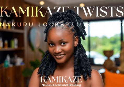 Kamikaze Twists Hairstyle Guide Styles Locs And Braids