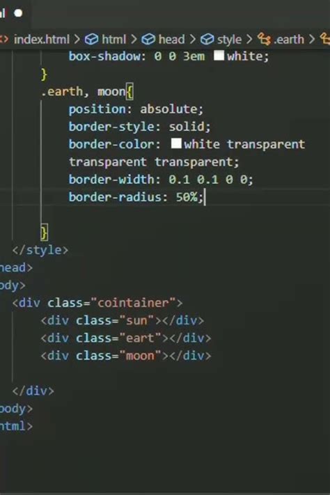 Solar System Html Css Youtube