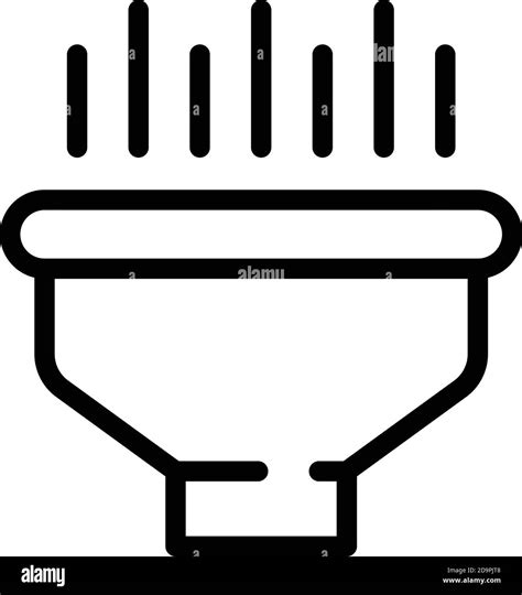 Marketing Funnel Icon Outline Marketing Funnel Vector Icon For Web Design Isolated On White