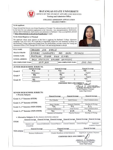 Bsu Grade Form Pdf