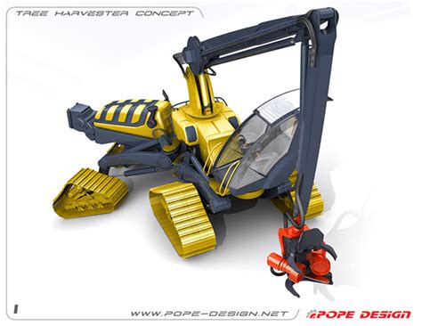 Tree Harvester On Behance