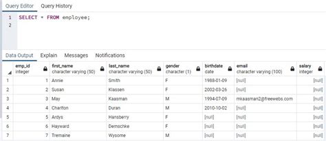Primary Key In Postgresql