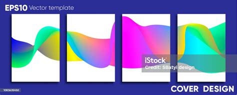 크리에이 티브 컬러 커버입니다 커버 디자인 멋진 배경입니다 0명에 대한 스톡 벡터 아트 및 기타 이미지 0명 개체 그룹 그라데이션 Istock