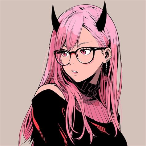 Premium Vector Sexy Anime Devil Girl Vector Art And Illustration