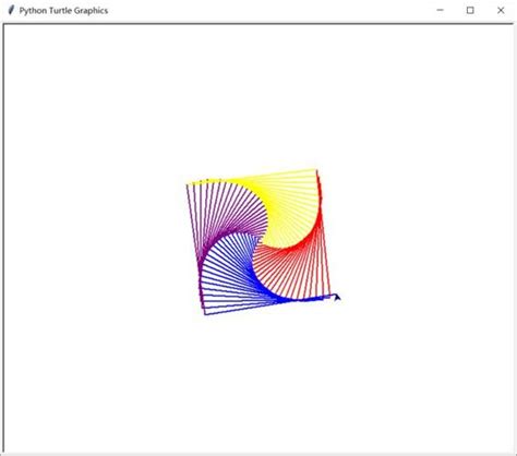 Python中turtle怎么画万花筒python中turtle怎么画半圆 Csdn博客