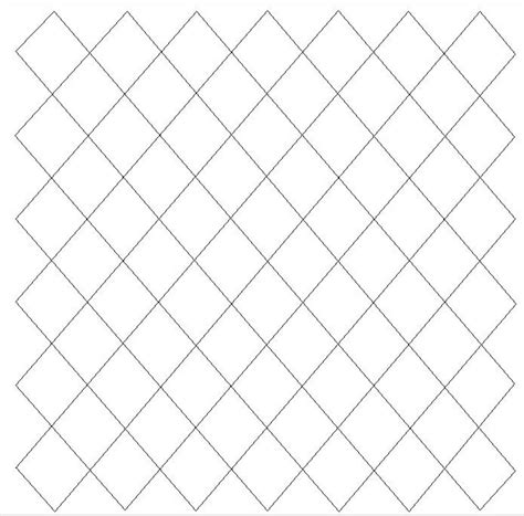 2287 12x12 Diamond Cross Hatch Block Etsy