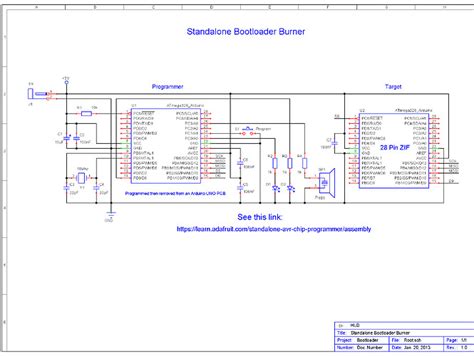 Standalone Bootload Burner For Atmega8168328 Micro Controllers Without Arduino Board And