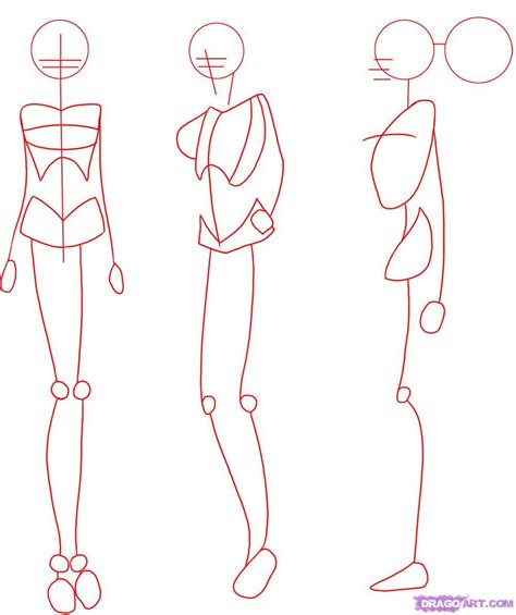Anime Female Body Drawing Drawing Improvement Challenges