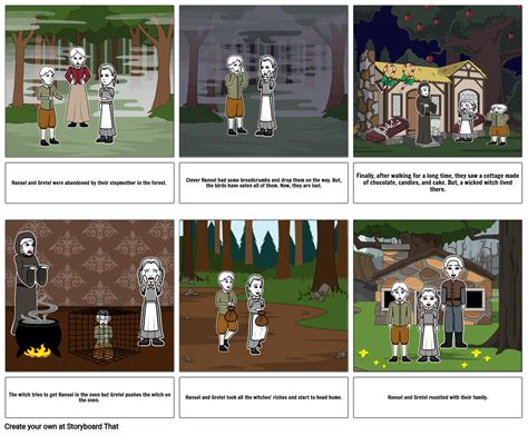 Hansel And Gretel Storyboard By 3c092a0c