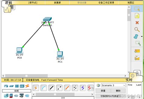 Packet Tracer 思科模拟器入门教程 实验报告1使用网络模拟器packertracer实验报告 Csdn博客