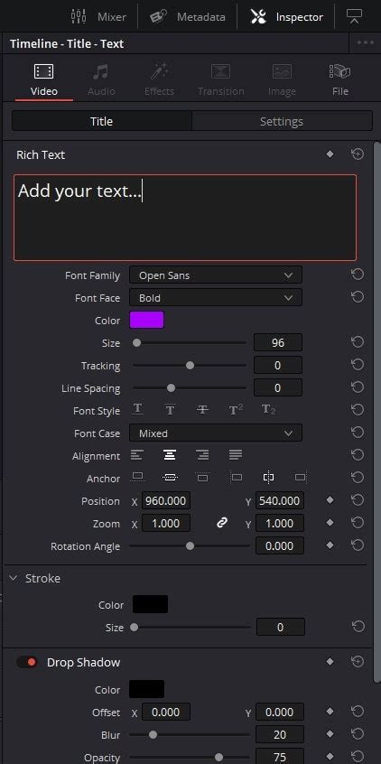 Adding Text In DaVinci Resolve 18 A Step By Step Guide Edits 101