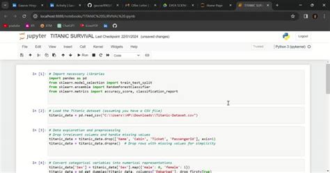 gaurav hinge on linkedin datascience titanicsurvivalprediction codesoft internship…
