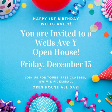 Wells Ave Ymca Open House 1st Birthday Celebration Newton Beacon