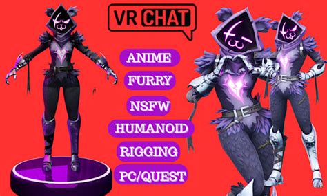 Vr Character Vrc Avatar Vr World 3d Avatar Vrchat Anime Avatar Vriod