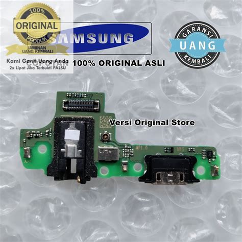 Jual Papan Pcb Konektor Cas Samsung A S A A F Original Copotan Shopee Indonesia