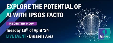 Generativeai Marketinginsights Consumerinsights Networking Ipsos In Belgium