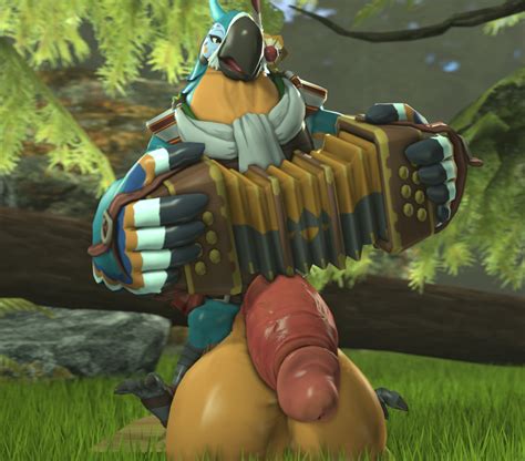 Rule 34 2018 3d Accordion Anthro Avian Balls Big Balls Breath Of The Wild Forest Hi Res Huge