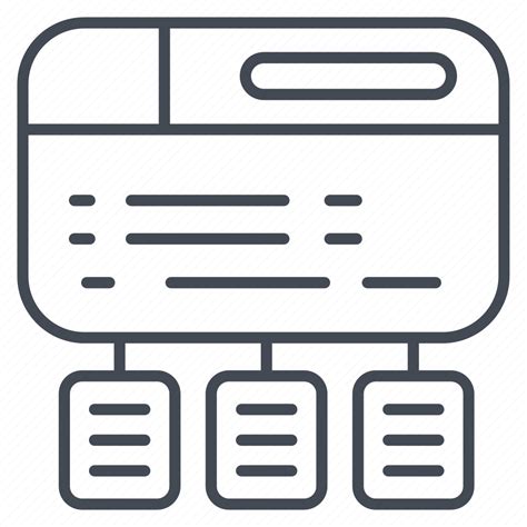 Data Flow Business File Chart Icon Download On Iconfinder